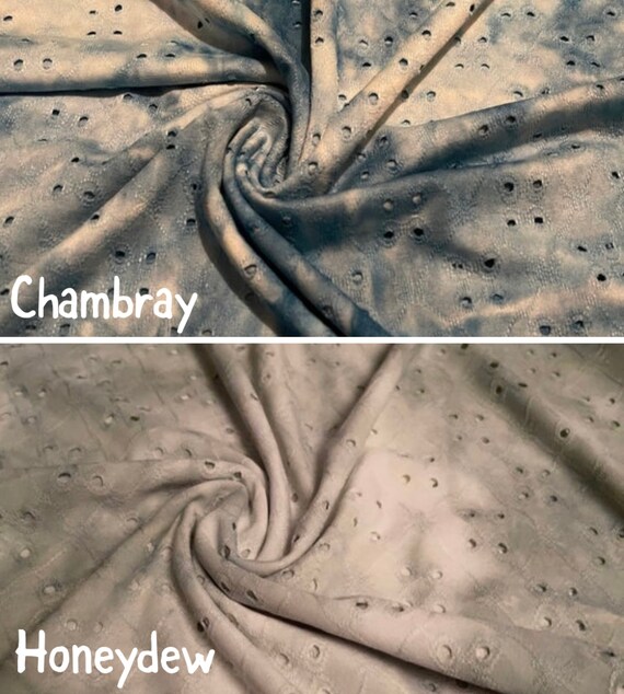 Stretch Eyelet Design Jersey Knit Fabric Tie Dye Design 1 Yard - Etsy