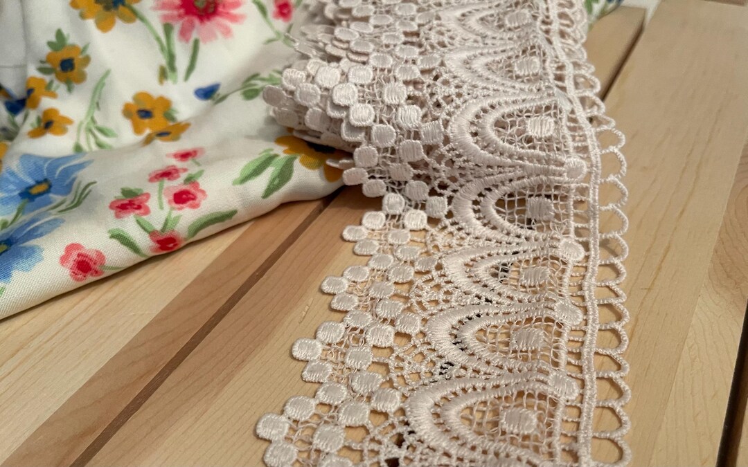 Lace Trim Crochet Pattern 2 Yards - Etsy