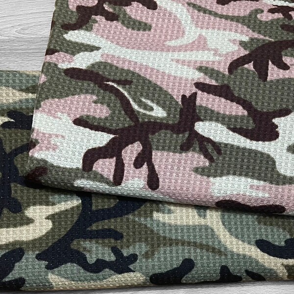 Mini Waffle Knit Fabric - Etsy