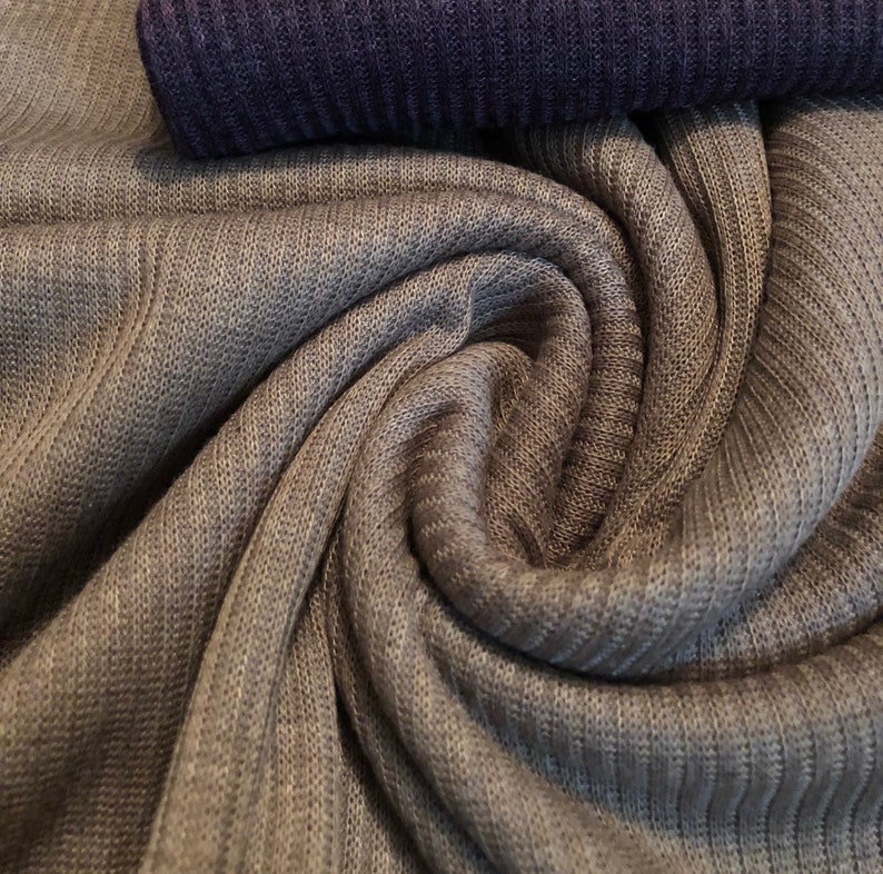 Stretch Knit Ribbed Design Hacci Fabric - Etsy