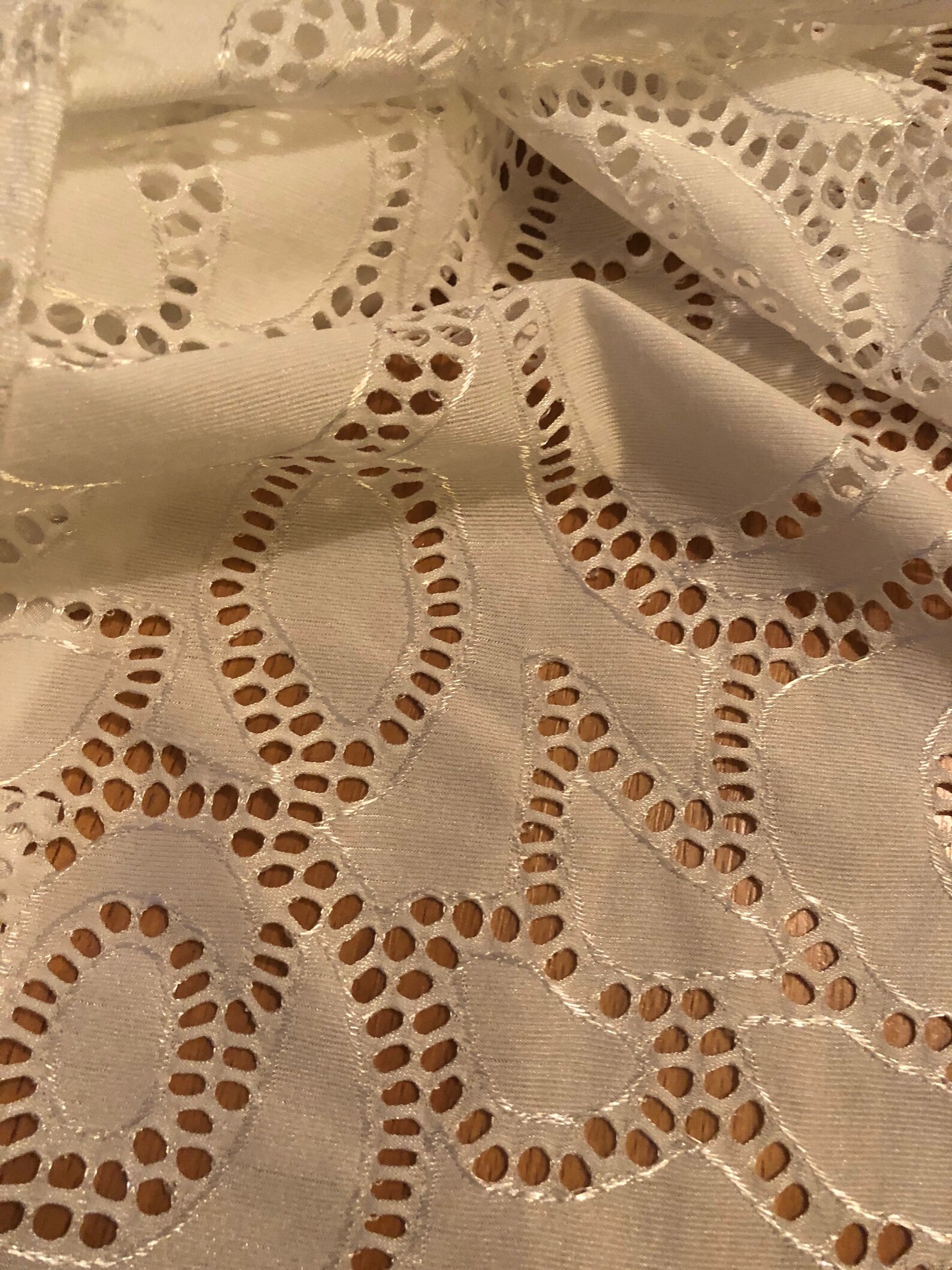 Laser Cut Design Lace Fabric 1 Yard - Etsy