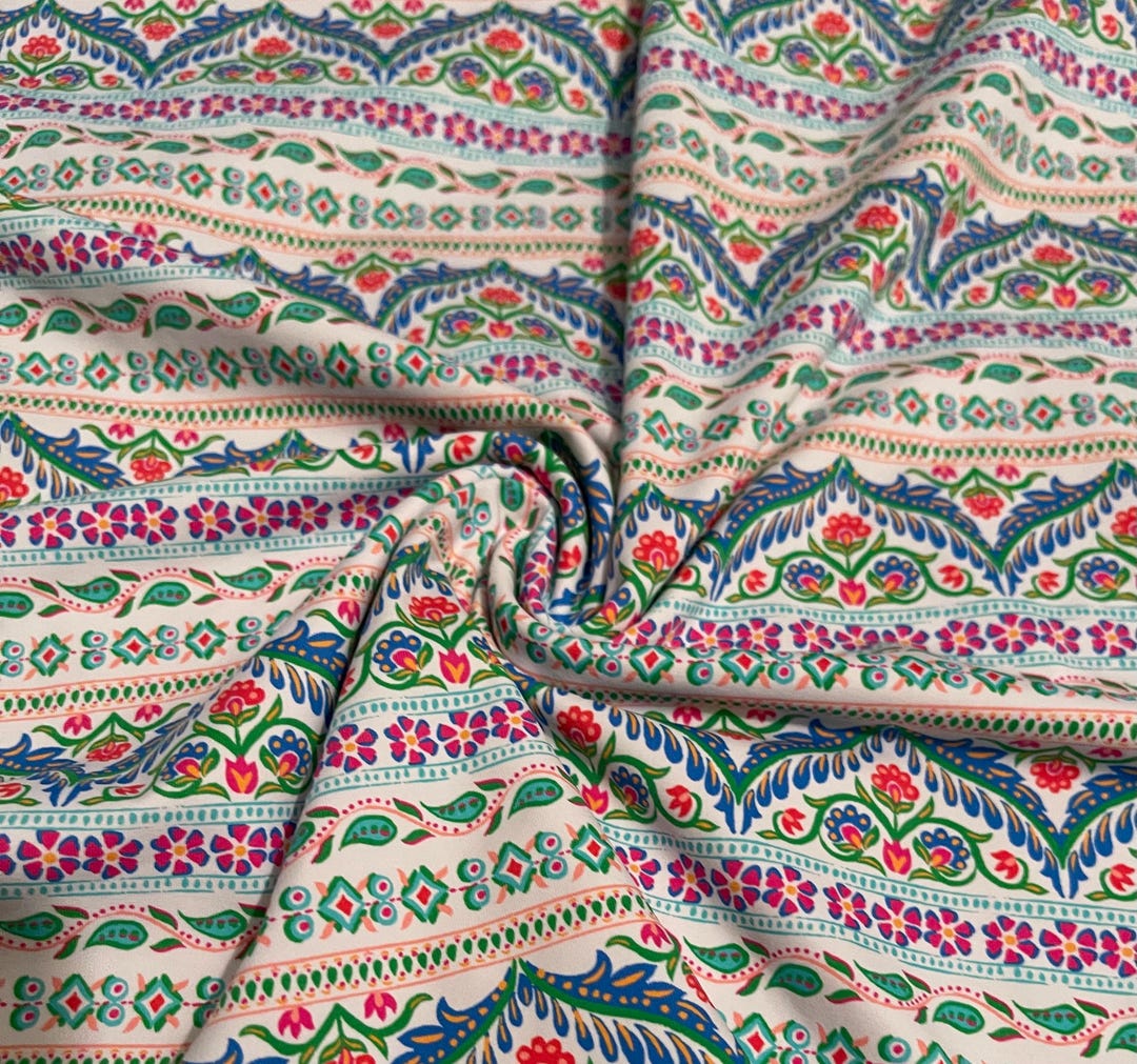 Spandex Swim Wear Fabric 1 Yard - Etsy