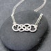 DOUBLE INFINITY Necklace for Women - Etsy