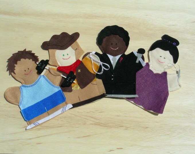 Reciprocal Teaching Puppet Set - Etsy