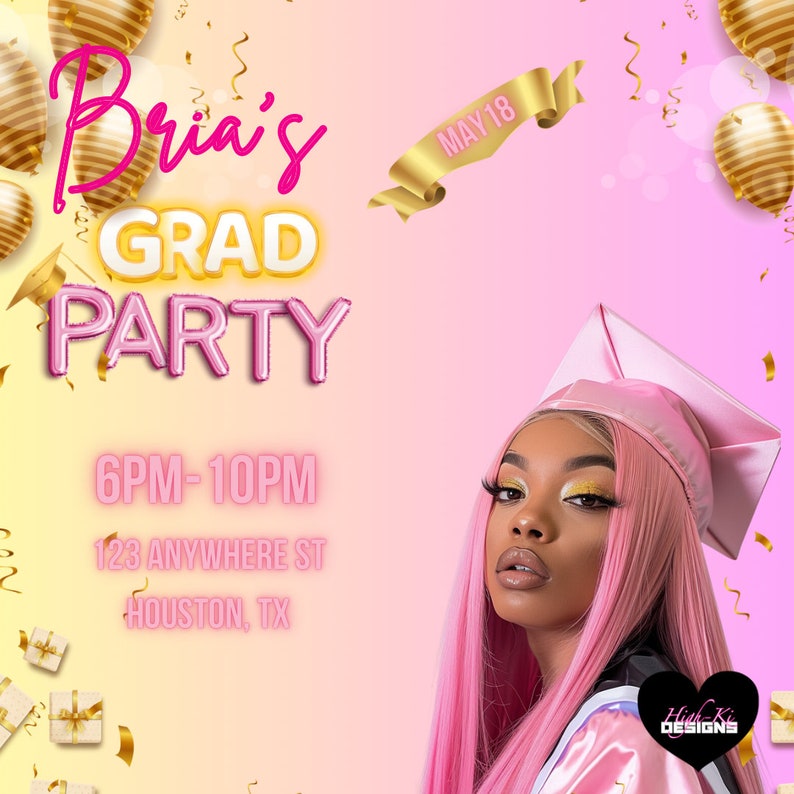 Graduation Template - Etsy