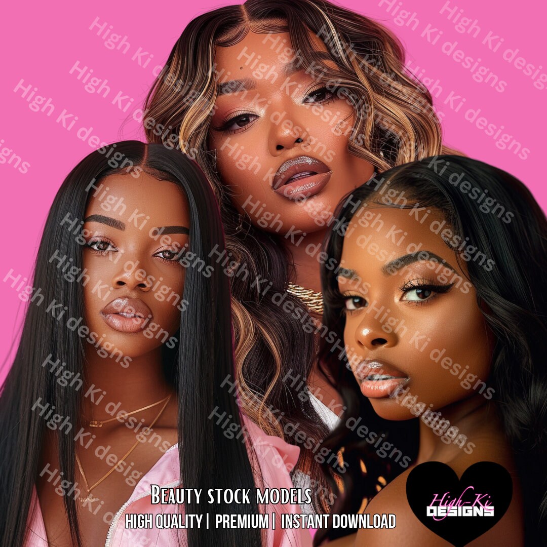 Beauty Brand Stock Models - Etsy
