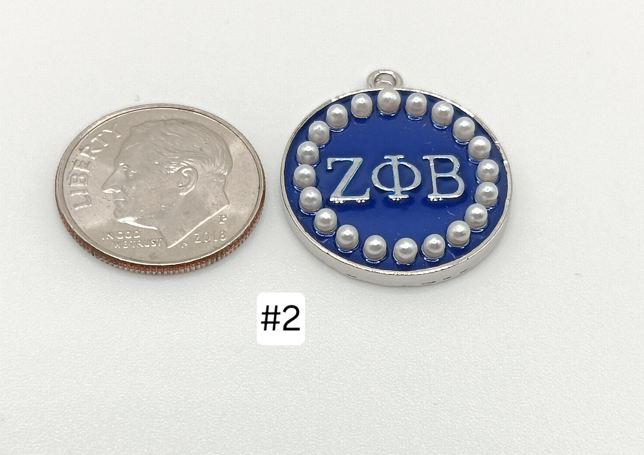 Zeta Phi Beta Charms - Etsy