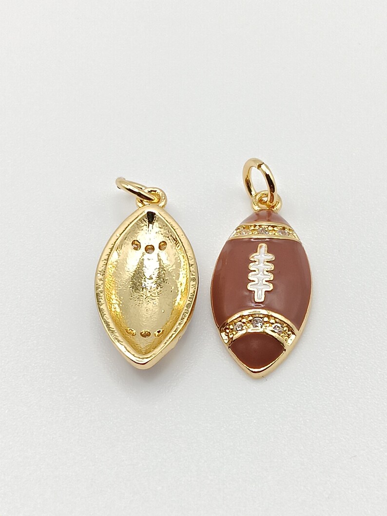 Football Sports Charm - Etsy