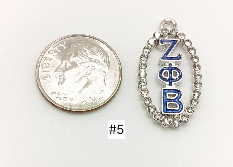 Zeta Phi Beta Charms - Etsy