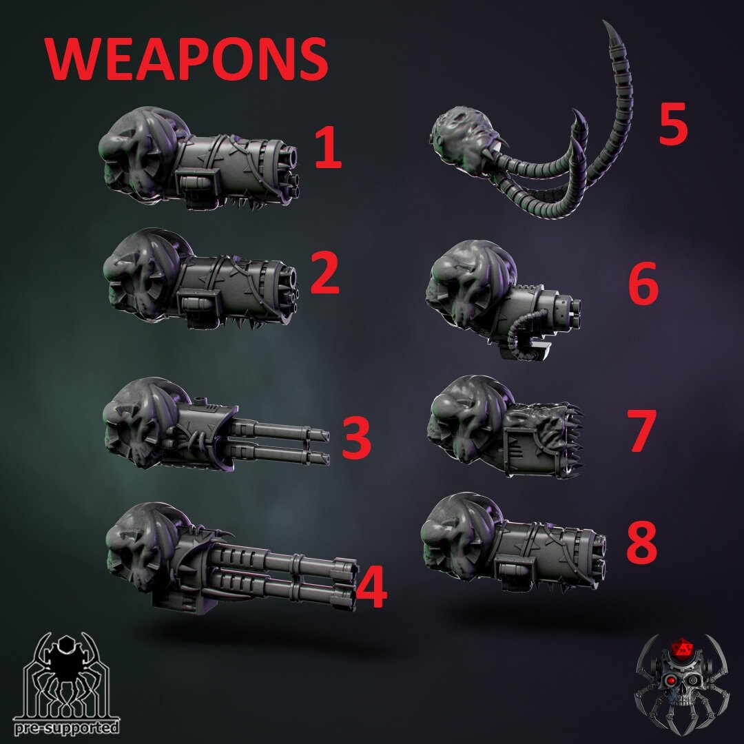 Warp Posessed Crab Walker - Etsy