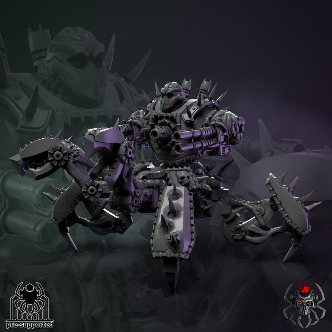 Warp Posessed Crab Walker - Etsy