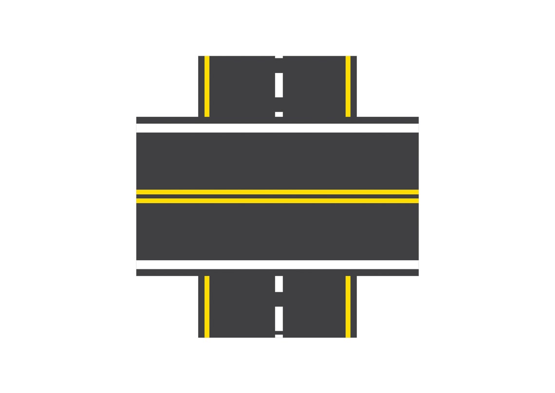 Road Svg Bundle, Road Silhouette, Road Clipart, Bending Road, Road ...