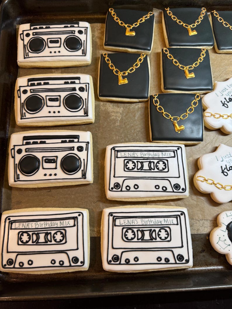 Hip Hop Royal Icing Cookies - Etsy