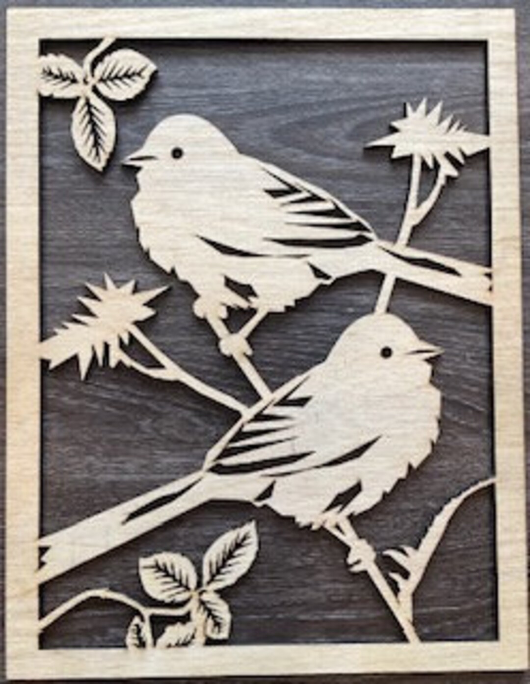 Laser Cut Wood Art Design File - Etsy