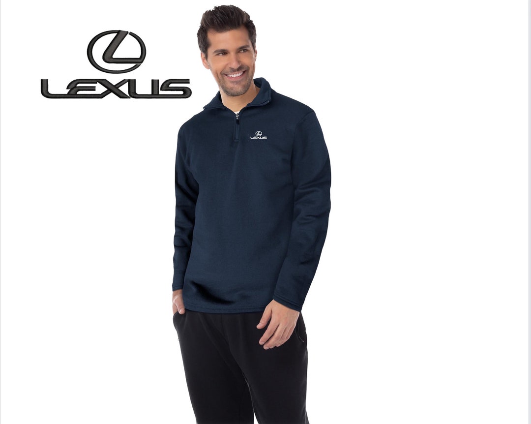 Sweatshirt Lexus Logo Pocket Embroidery Unisex Zipper - Etsy