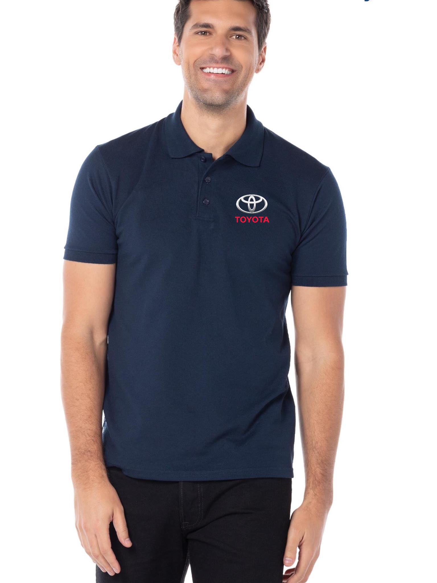 Men's Toyota Polo Logo Printing Pocket Shirt Gift - Etsy