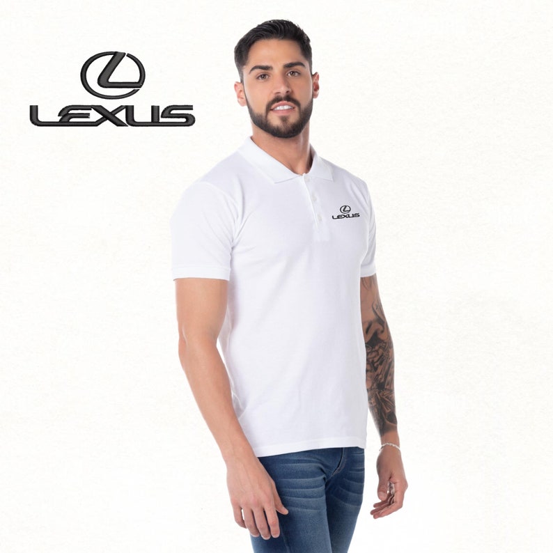 Men's Shirt Lexus Polo Embroidery Pocket Shirt - Etsy