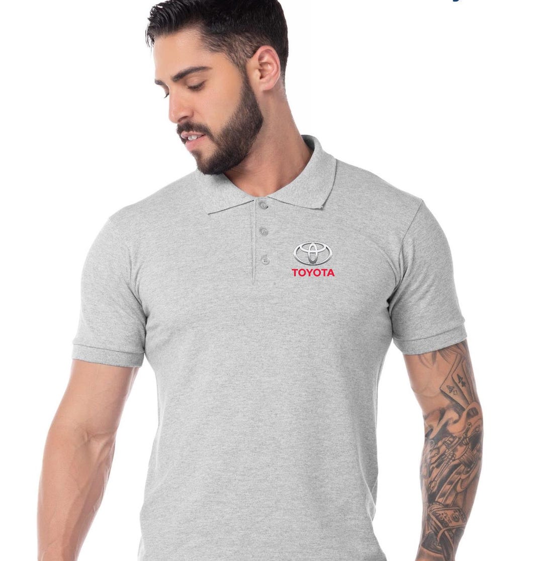 Men's Toyota Polo Logo Printing Pocket Shirt Gift - Etsy
