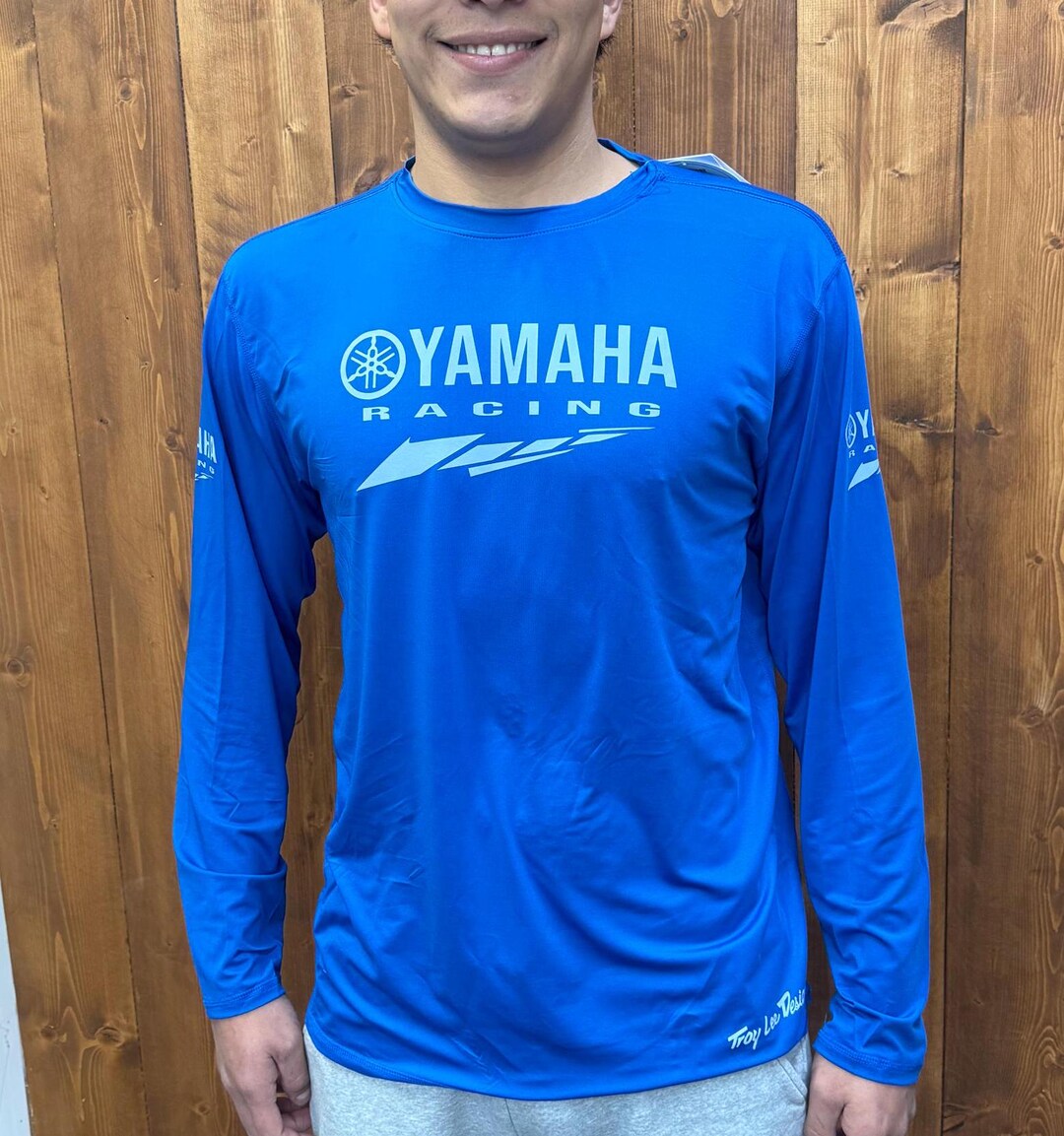 Dry Fit Yamaha Shirt Long Sleeve Performance Printing Front and Back ...