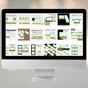 40 Earth Mockup Templates Editable Canva Templates Etsy Listing Mockup ...