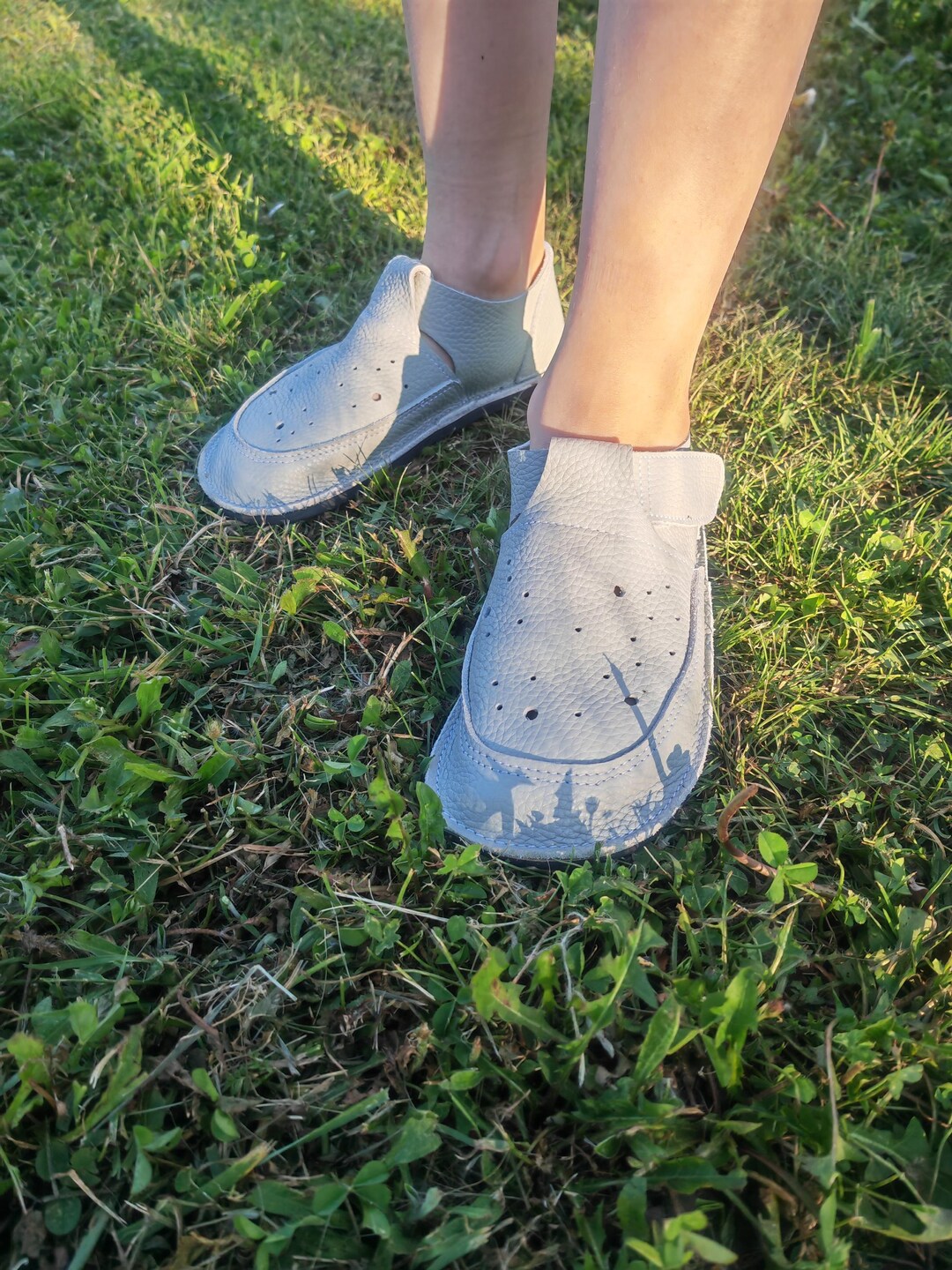 Barefoot Leather Shoes, First Walkers , Christening Shoes, Kids Sandals ...