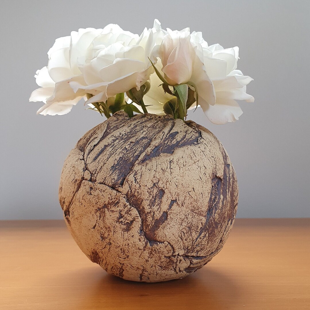 Handmade Circle Vase or Pen Holder - Etsy