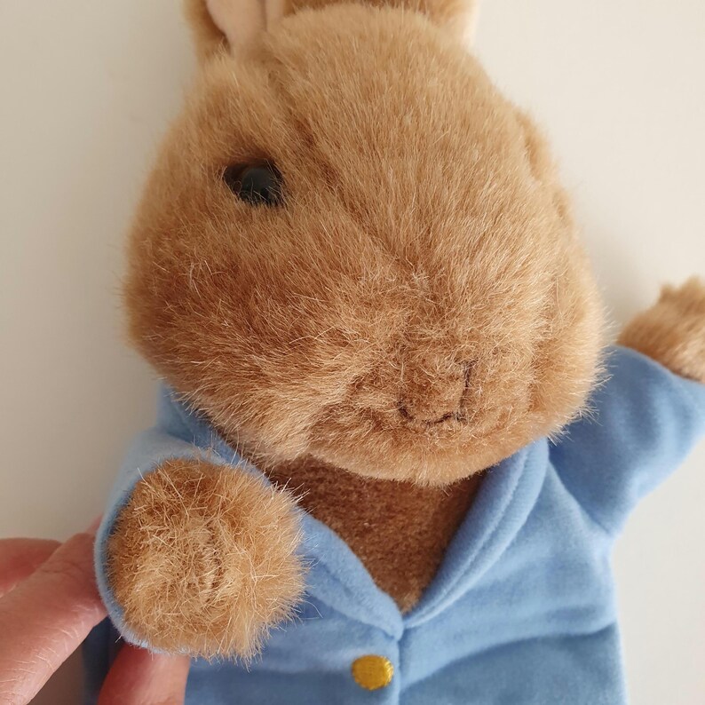 Vintage Peter Rabbit Hand Puppet - Etsy
