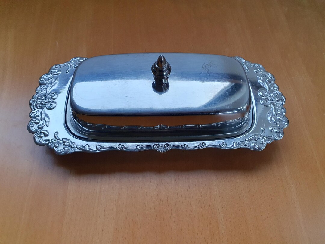 Vintage Butter Dish, Stainless Steel Butter Dish, Made in Japan - Etsy