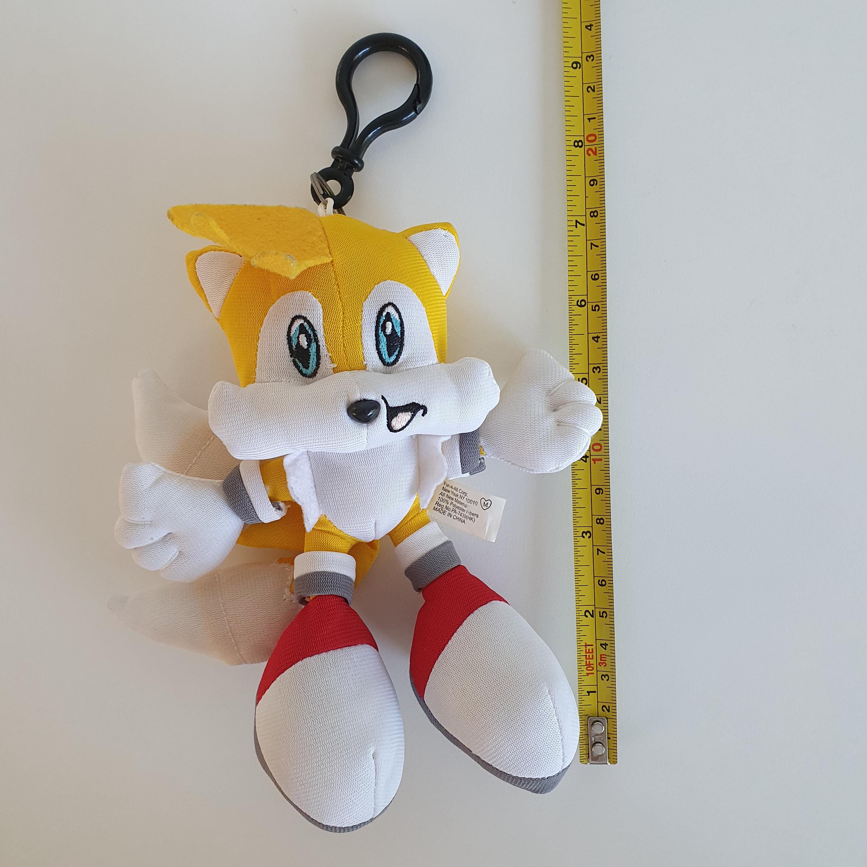 Vintage 2003 Sonic the Hedgehog Tails Plush Toy Keyring - Etsy