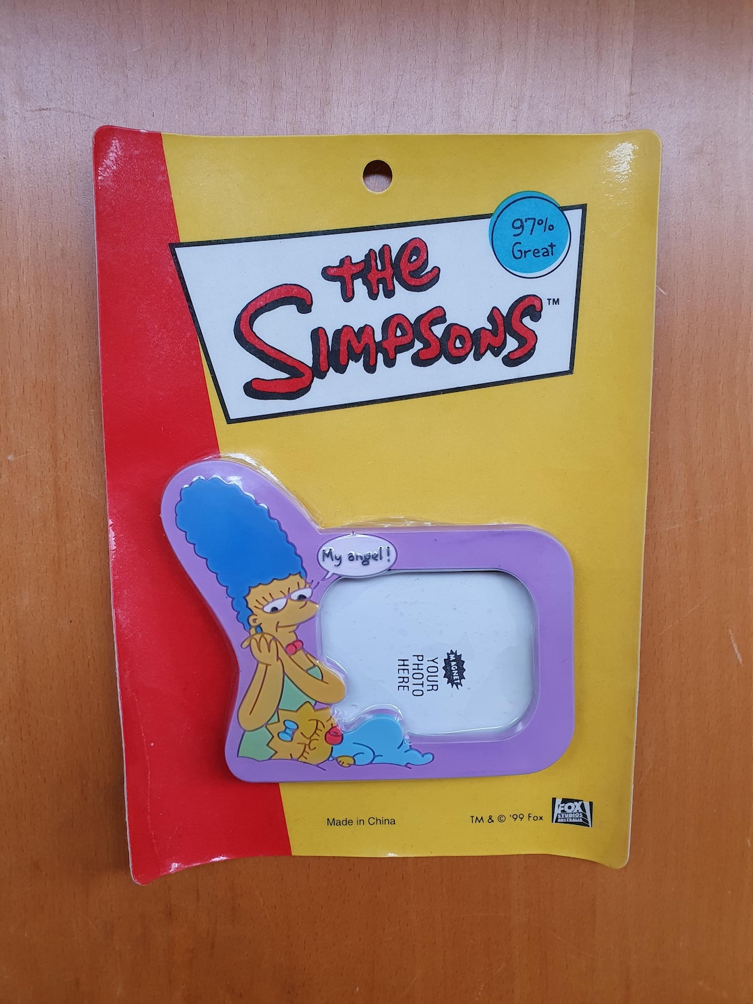 Vintage 1999 the Simpsons Marge Magnetic Plastic Photo Frame - Etsy