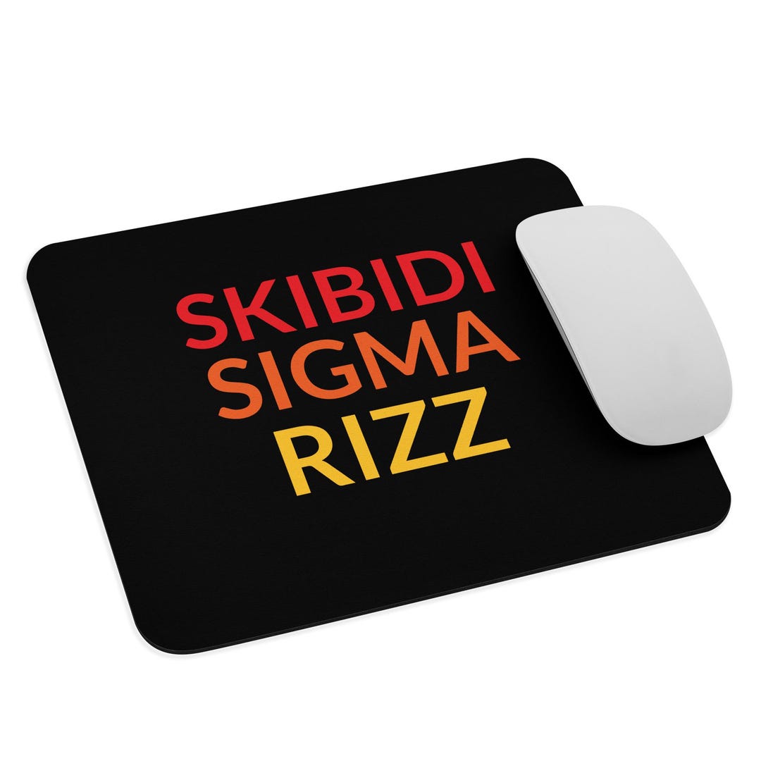 SKIBIDI SIGMA RIZZ Mouse Pad - Etsy