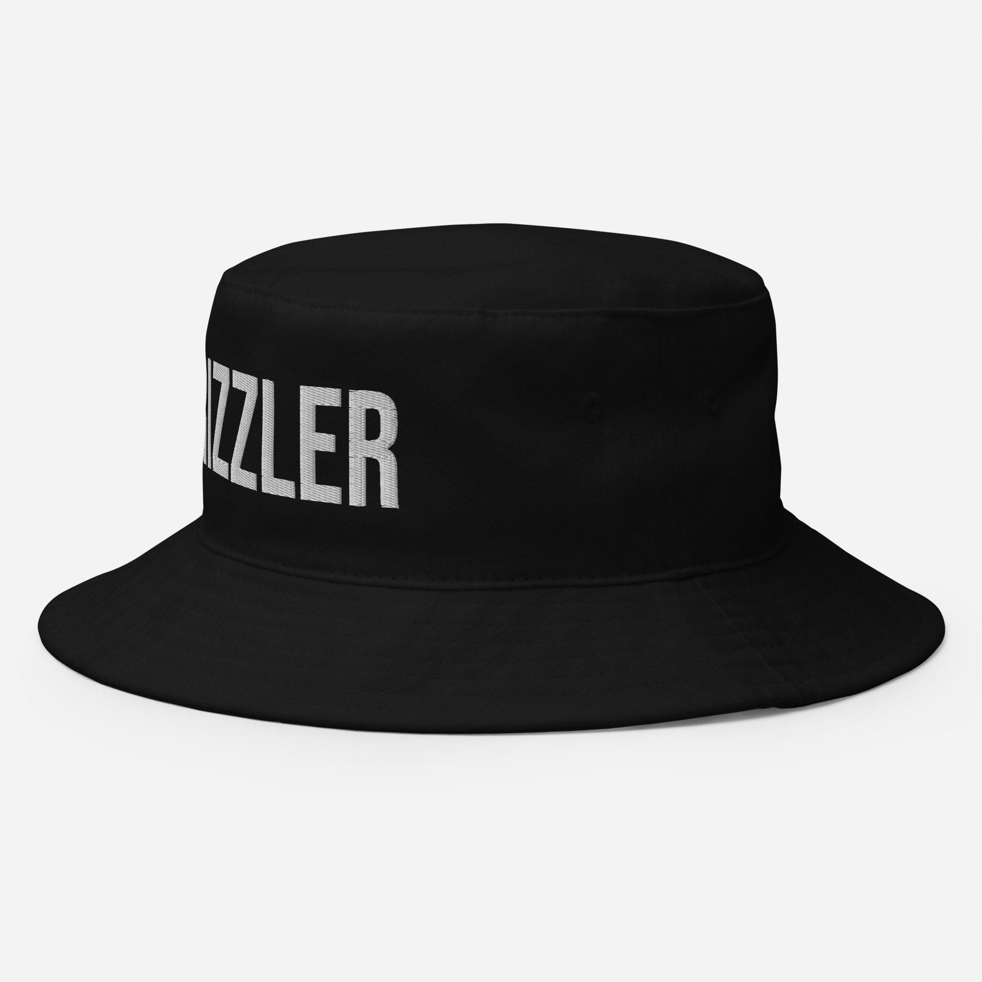 RIZZLER Bucket Hat in Black - Etsy