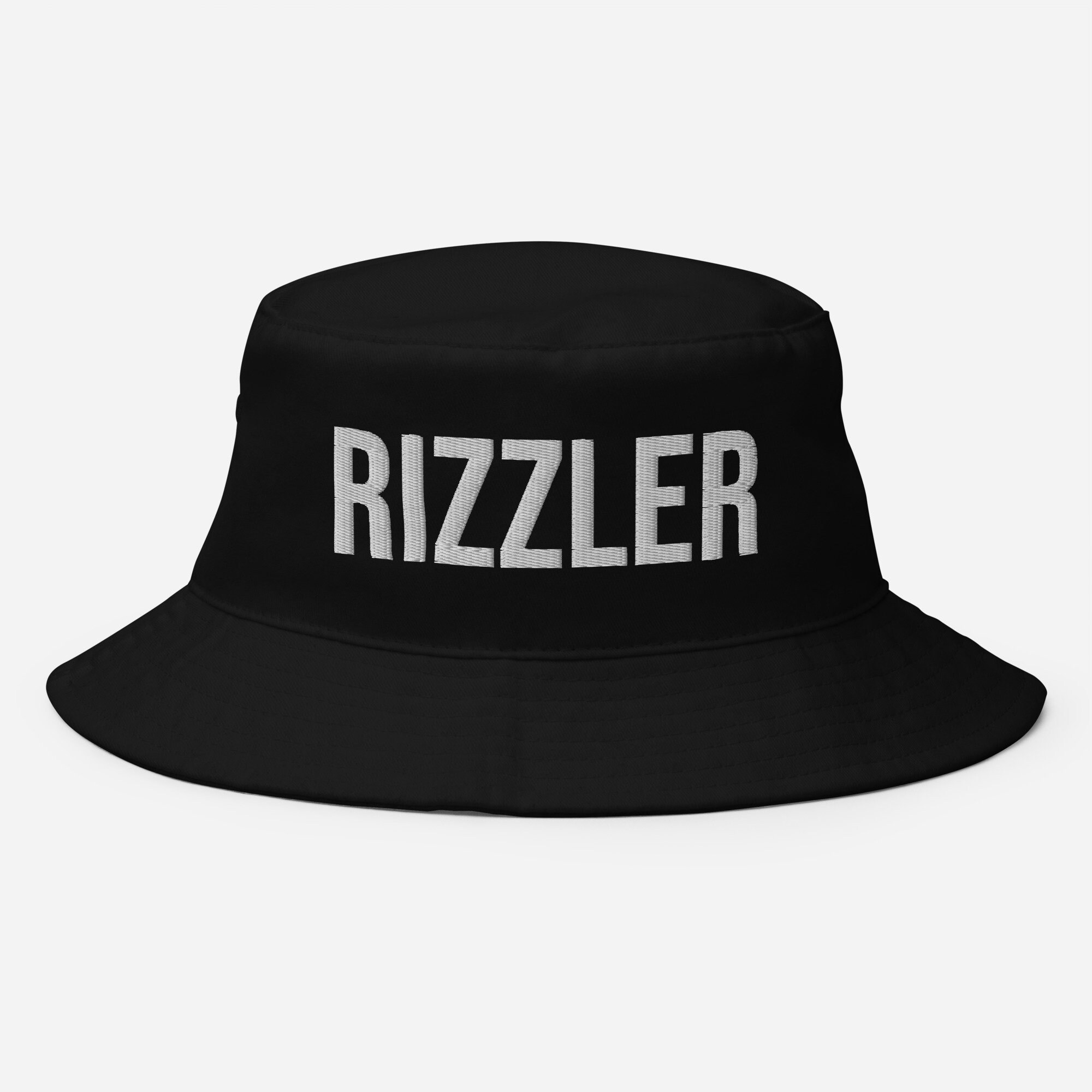 RIZZLER Bucket Hat in Black - Etsy