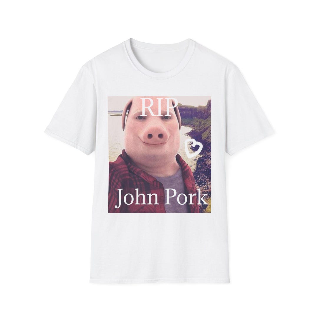 RIP John Pork T-shirt - Etsy