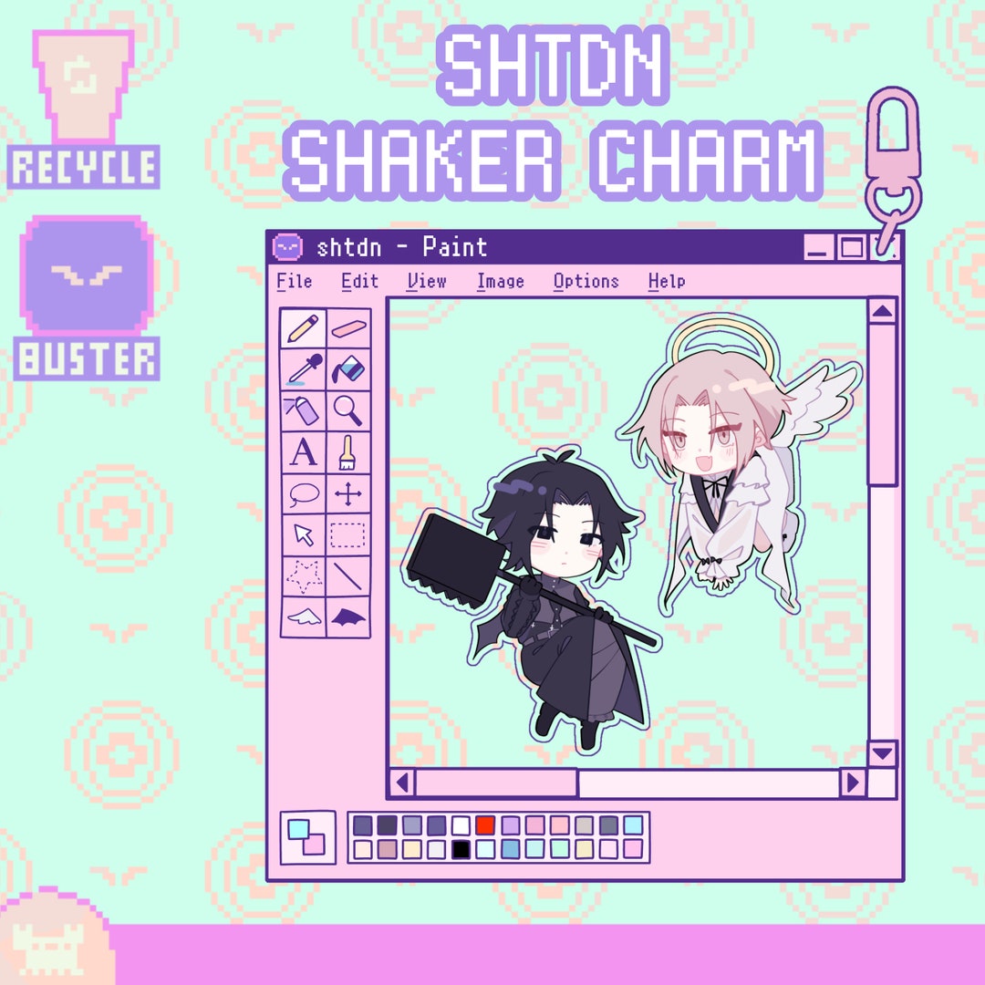 SHTDN Rpgmaker Goyou & Agape Shaker Acrylic Keychain - Etsy