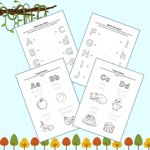 Busy Book for Kids, Printable Busy Book, ABC, Preschool Activity Book ...