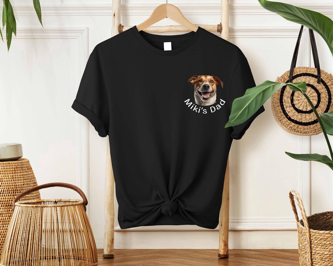 Custom Dog T-shirt, Custom Pet Shirt, Custom Shirt With Pet Photo and ...