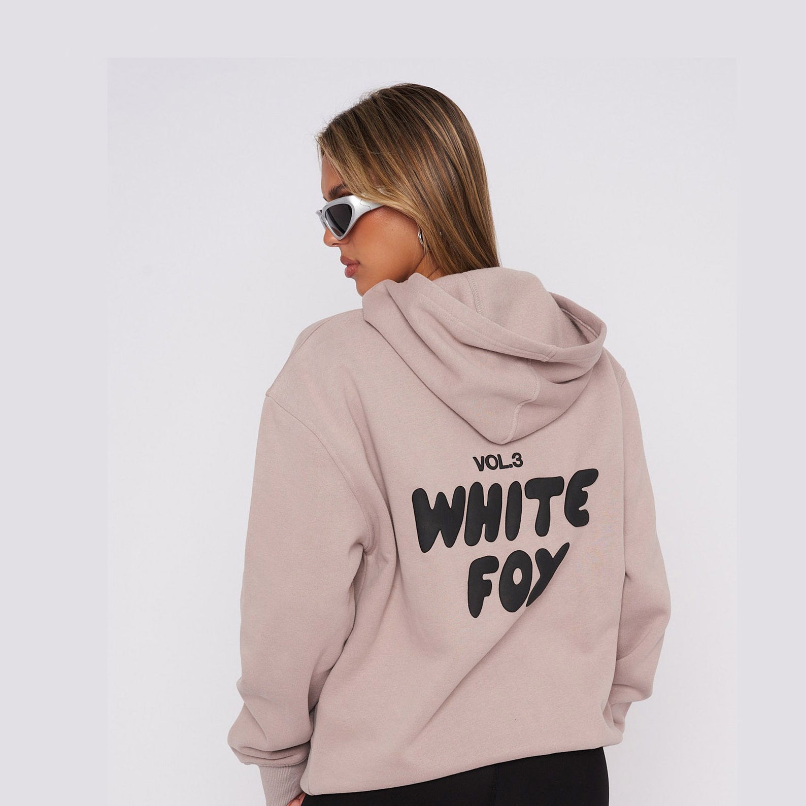 White Fox Hoody the Whitefox Hoodie, Relaxing, Leisure, Sweatshirt ...