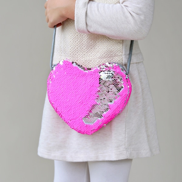 Pink Heart Bag - Etsy