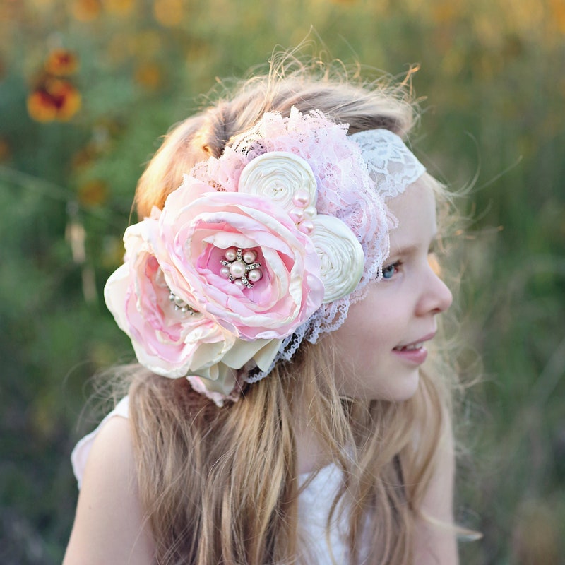 Flower Headbands - Etsy
