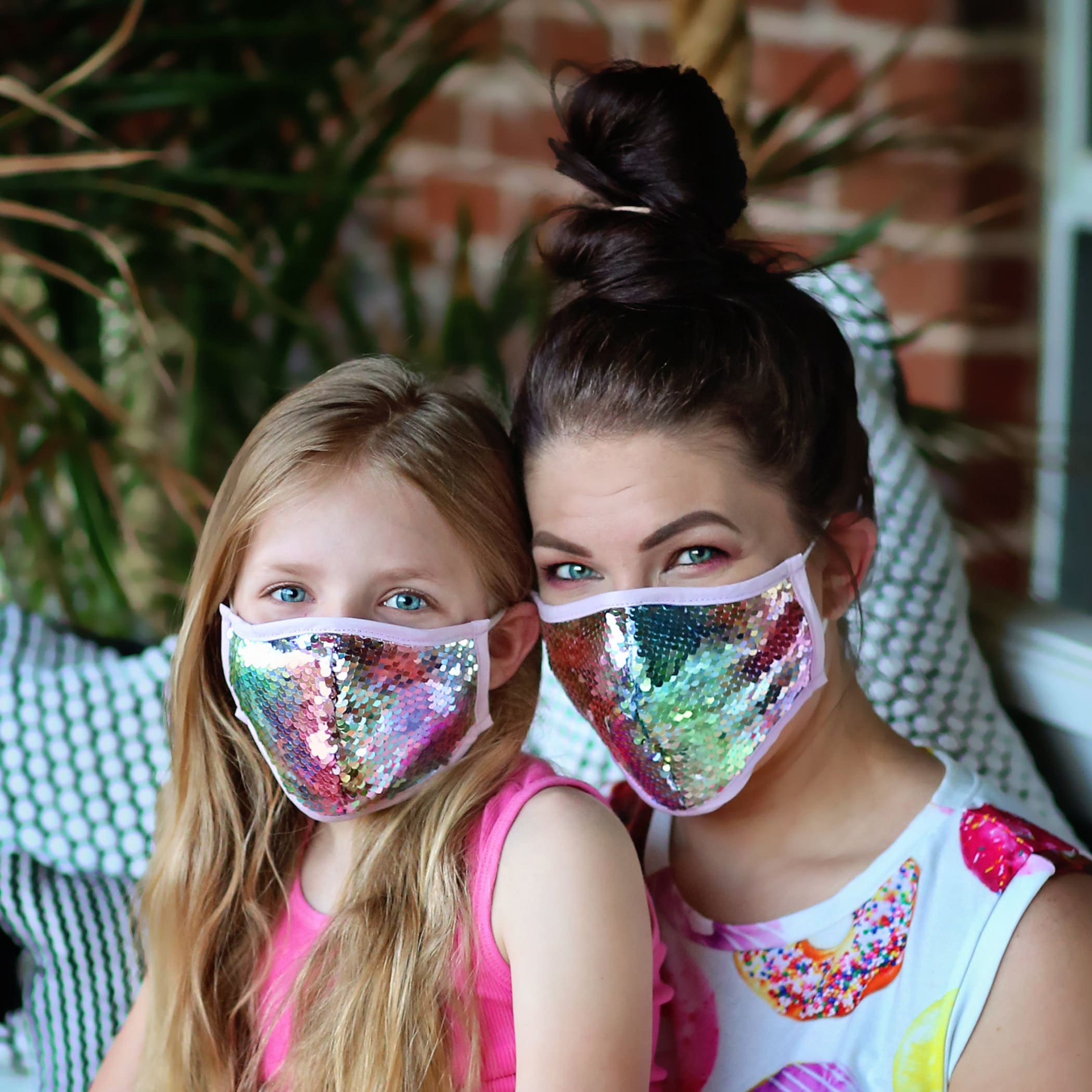 Sequin Face Mask Pocket Filter Face Mask Dust Face Mask Etsy