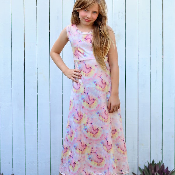 Girls Maxi Dress - Etsy