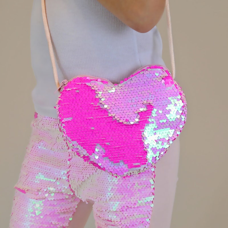 Pink Heart Bag - Etsy