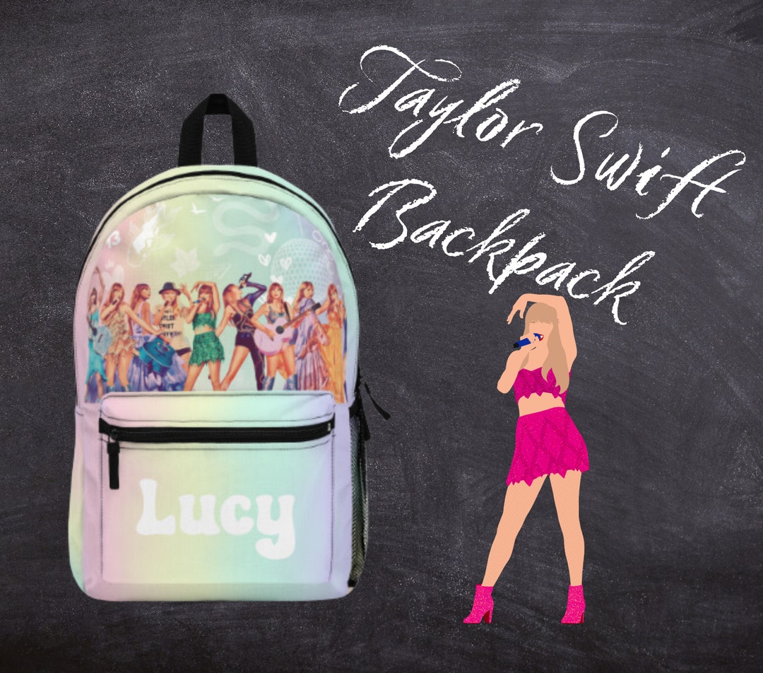 Personalized Taylor Swift Backpack / Cute Backpack for School or Travel ...