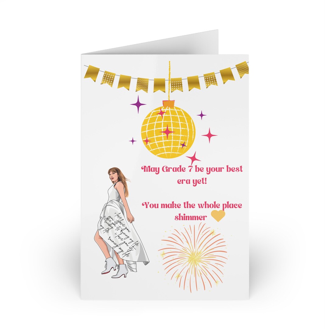 TTPD Custom Card / TTPD Eras Tour Card / Taylor Swift Birthday Card ...