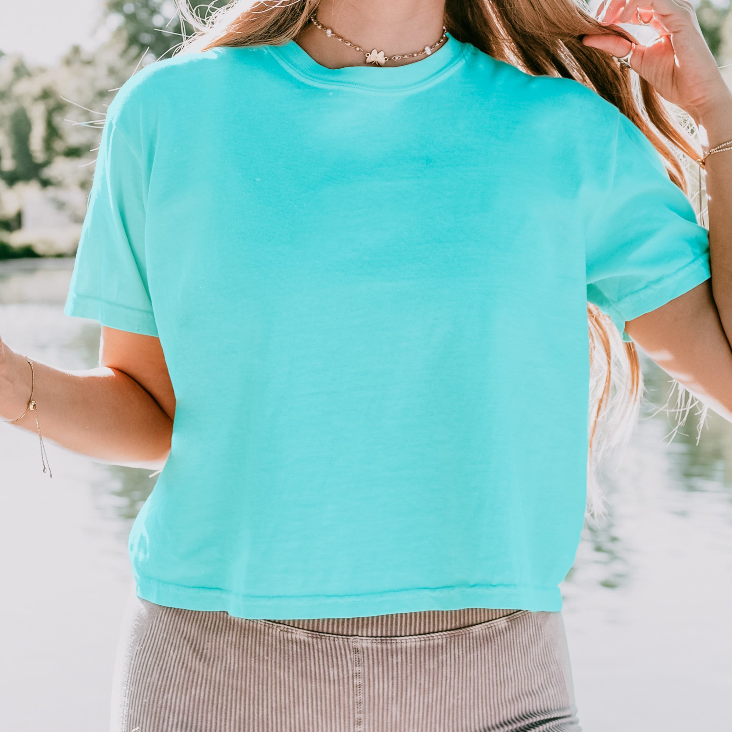 Comfort Colors Cropped Tee, Boxy Crop T-shirt Comfort Colors ...