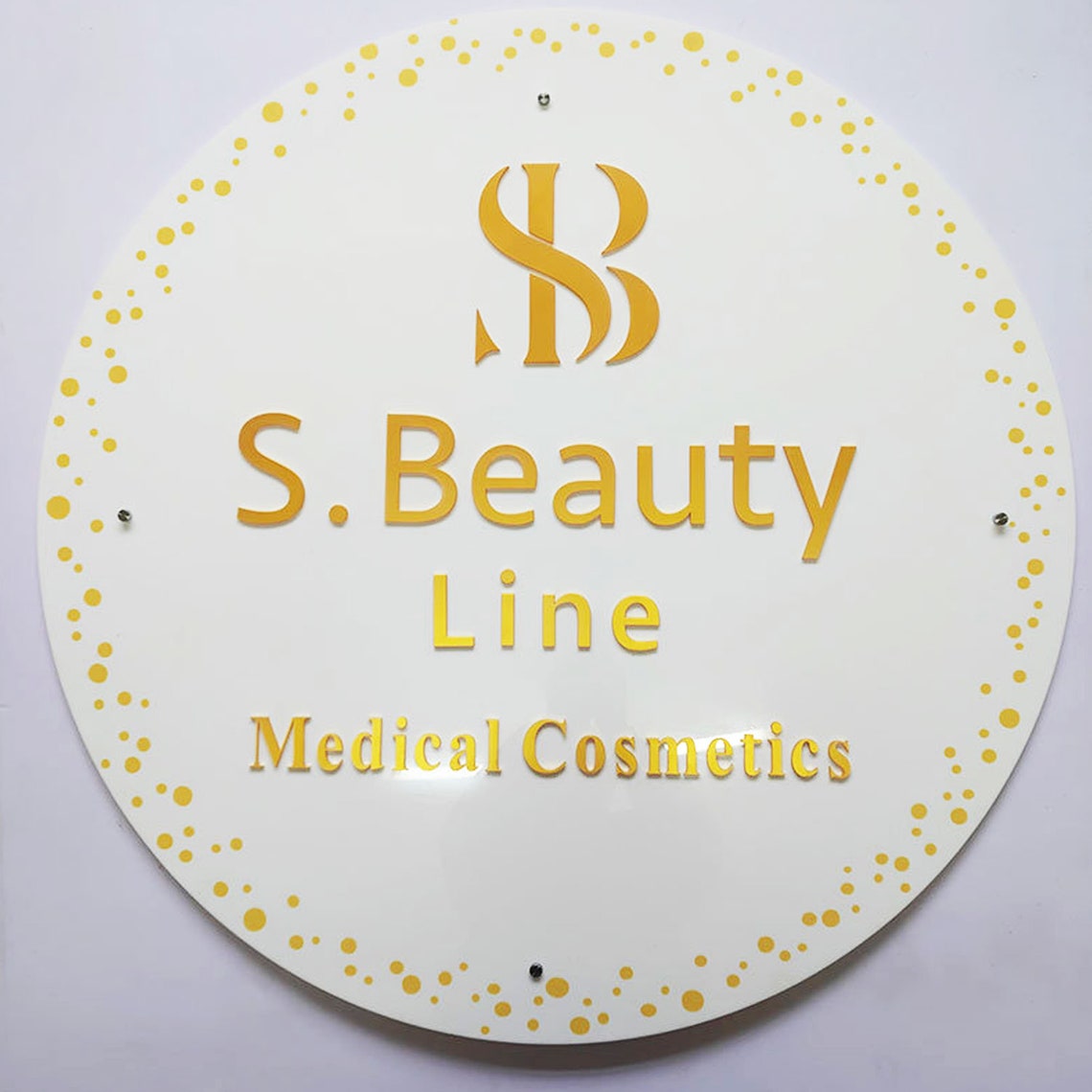 3D Custom Acrylic Business Sign Wall, Acrylic Name Custom Wall Sign ...