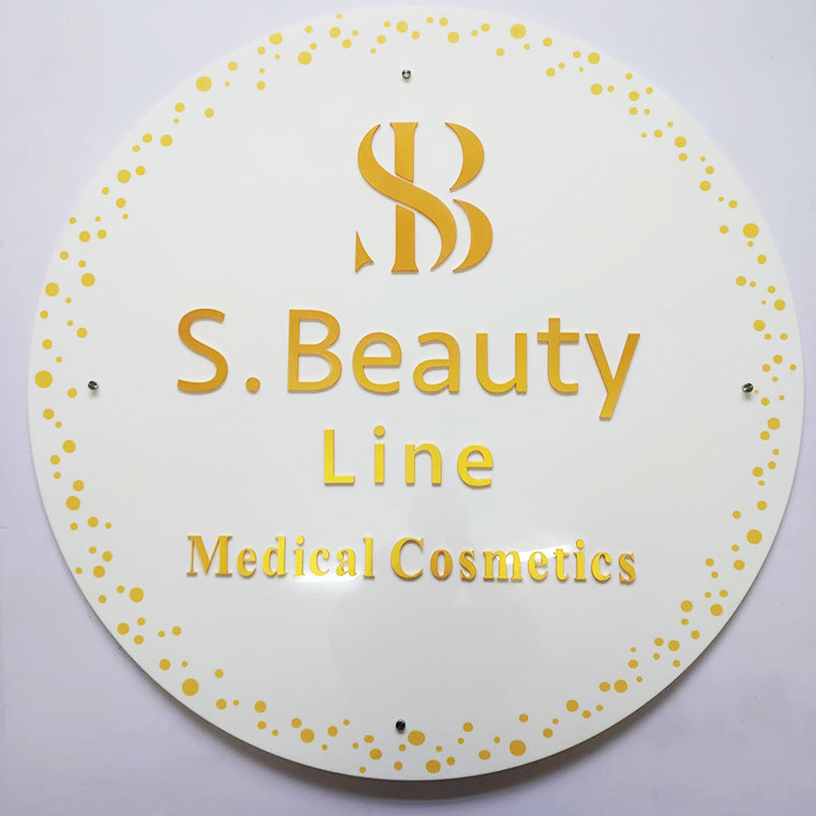 3D Custom Acrylic Business Sign Wall, Acrylic Name Custom Wall Sign ...