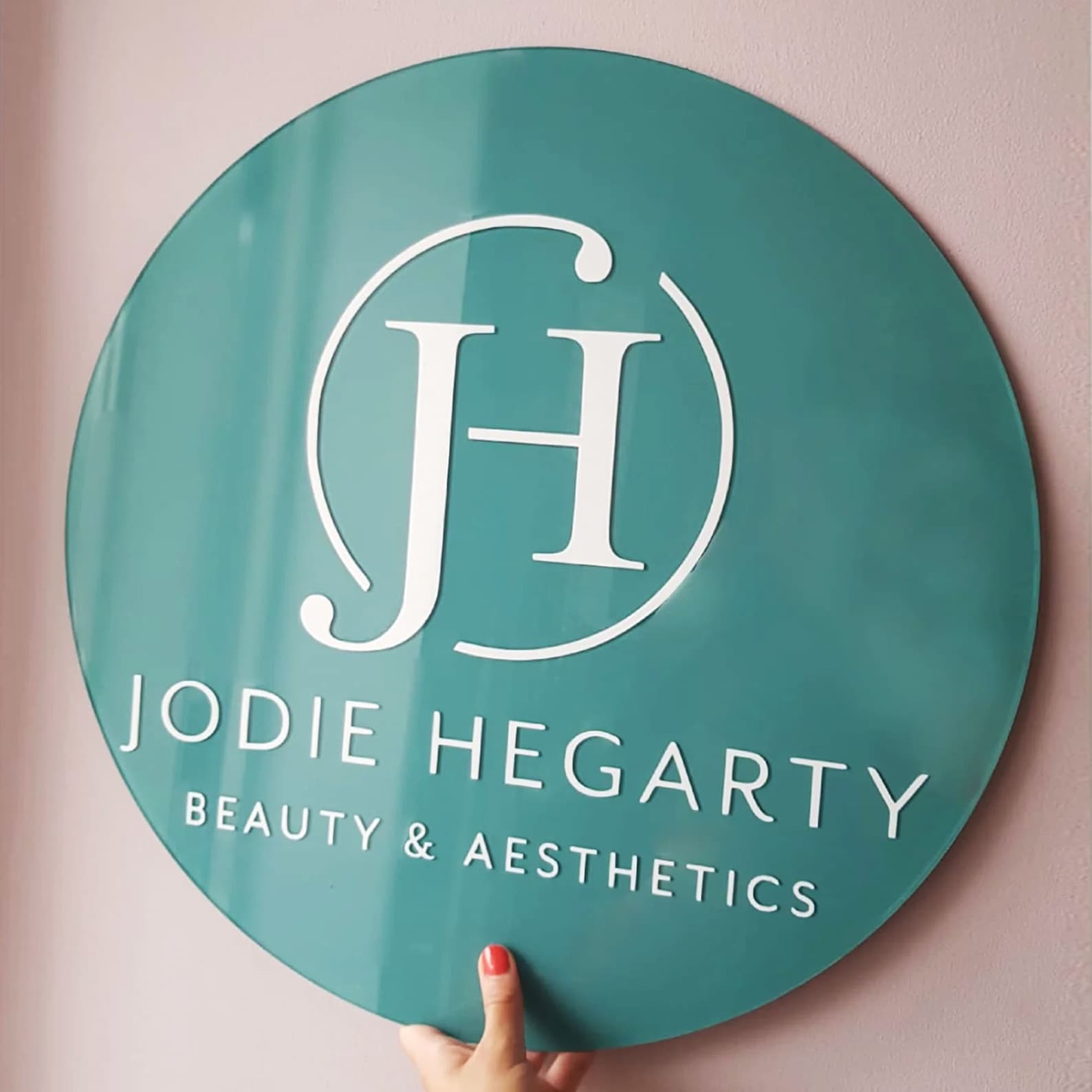 Custom Round Acrylic Logo Sign, Custom 3D Acrylic Business Sign, Round ...