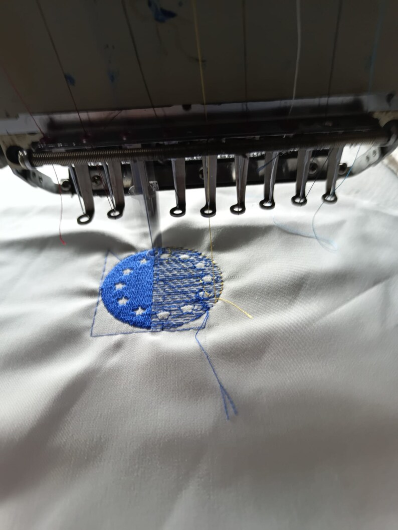 European Union Logo Embroidery Design for Sewing Machines Digital ...